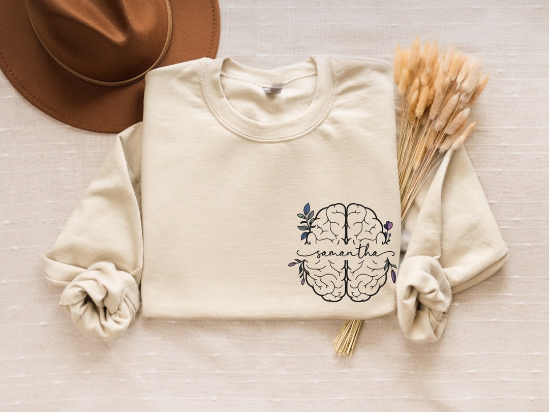 Personalized Neuroscience Sweatshirt, Custom Neuroscientist Shirt ...