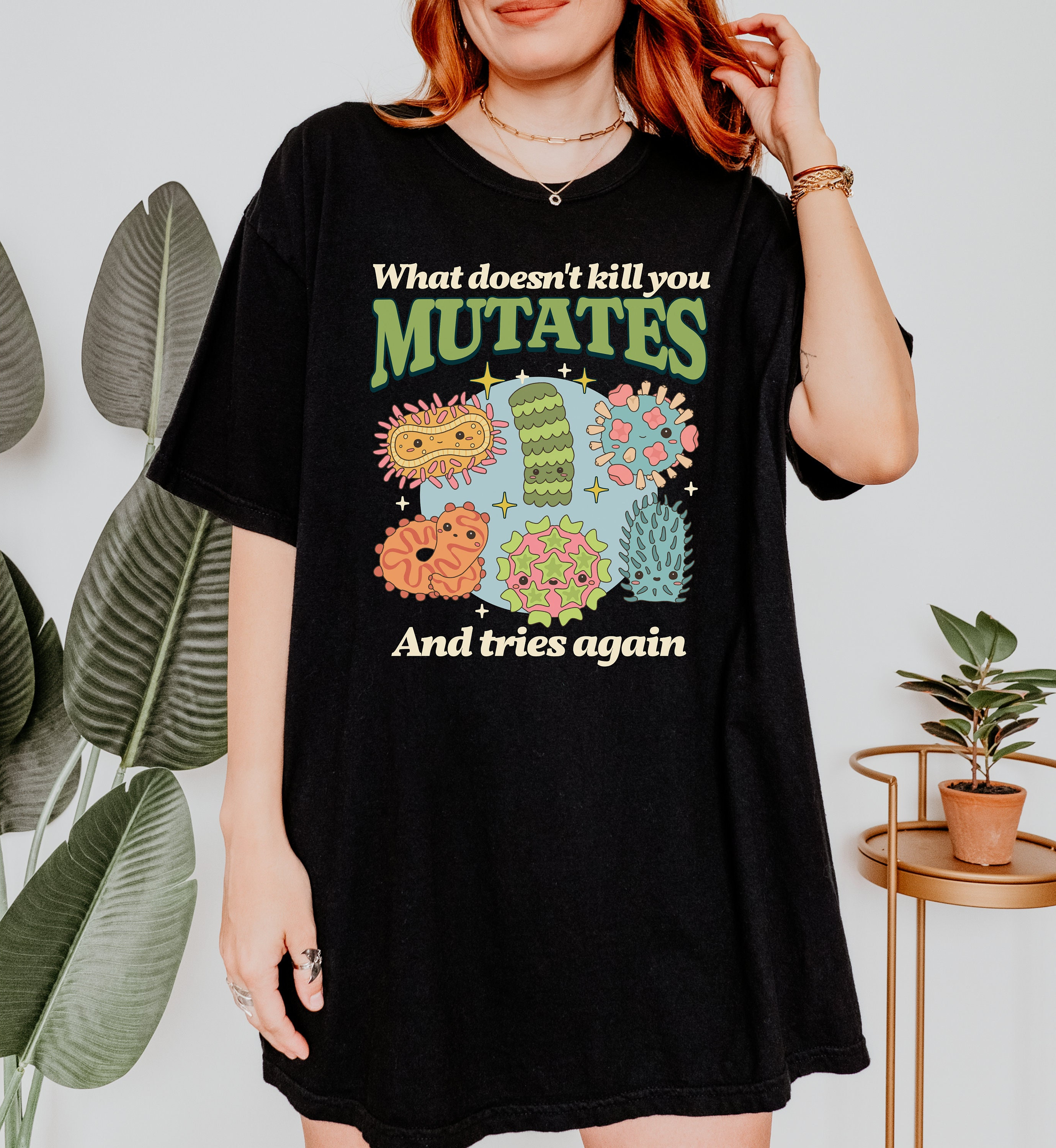 Funny Microbiology Shirt, Lab Science Virology Cell Biology Tshirt ...