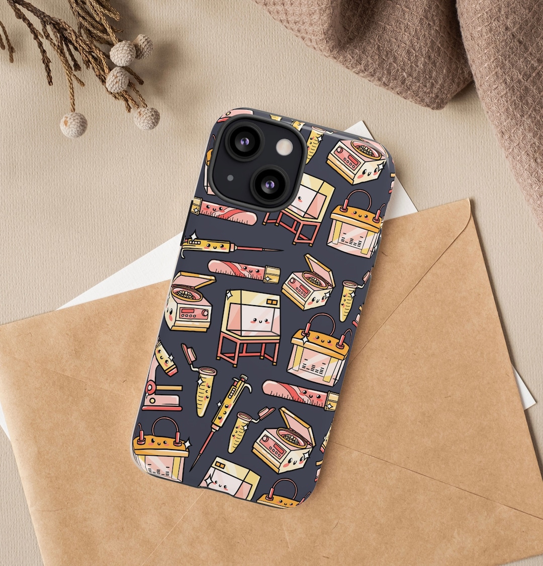 MLT Phone Case for Medical Laboratory Scientist, Lab Technician Cover ...