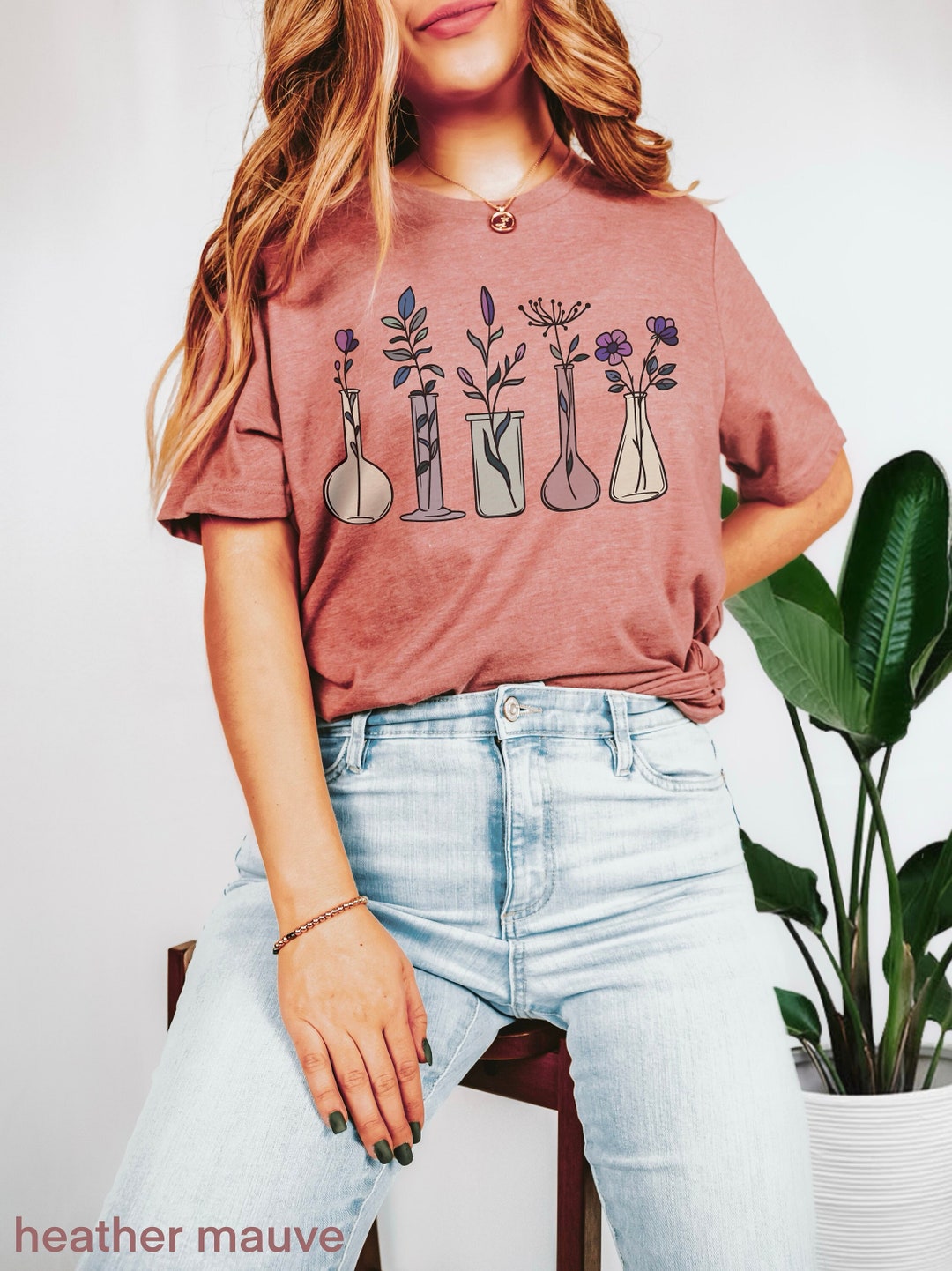 Floral Chemistry Shirt, Laboratory Science Lab Life Tee, Lab Week ...