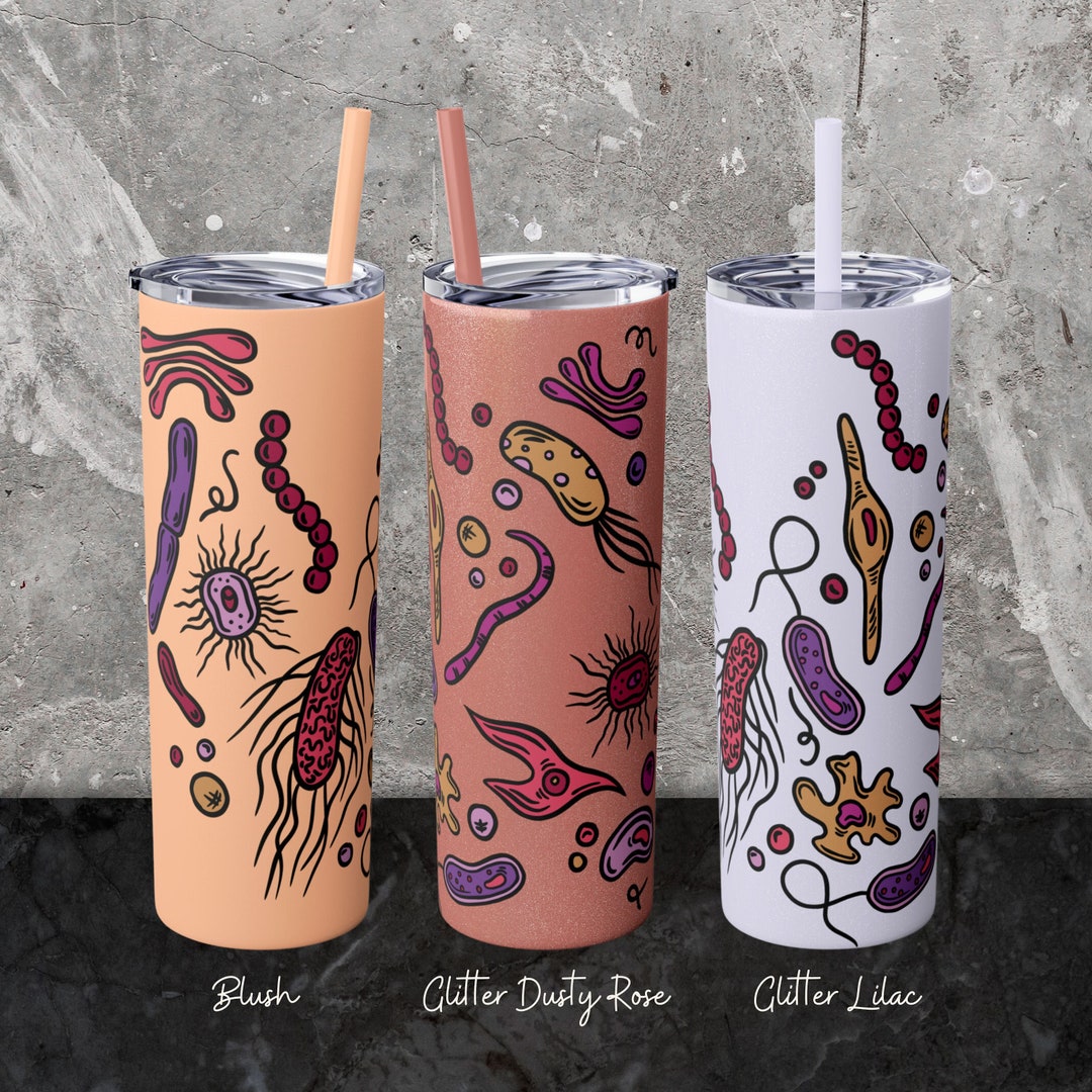 Microbiology Skinny Tumbler With Straw, 20oz, New Microbiologist ...