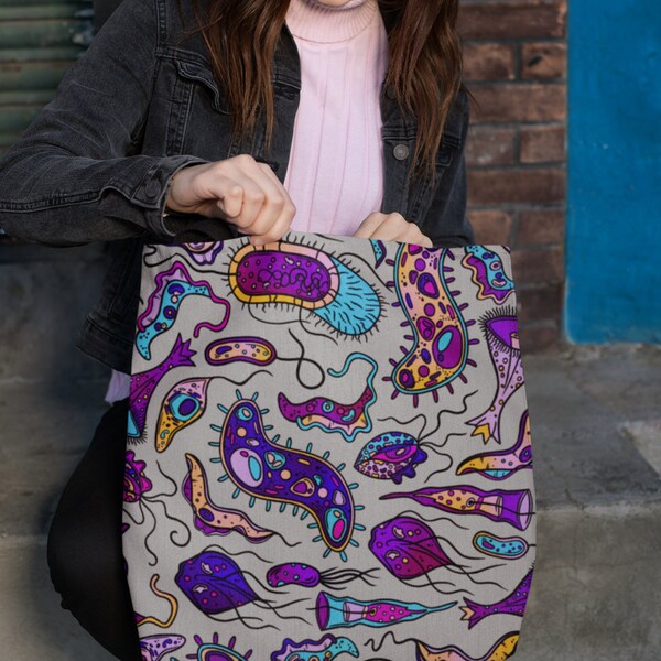 Microbiology Tote Bag - Etsy