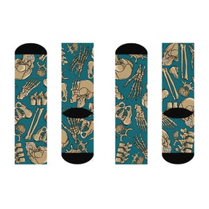 Anatomy Socks - Skull Bones Skeleton Orthopedic Socks for Future ...