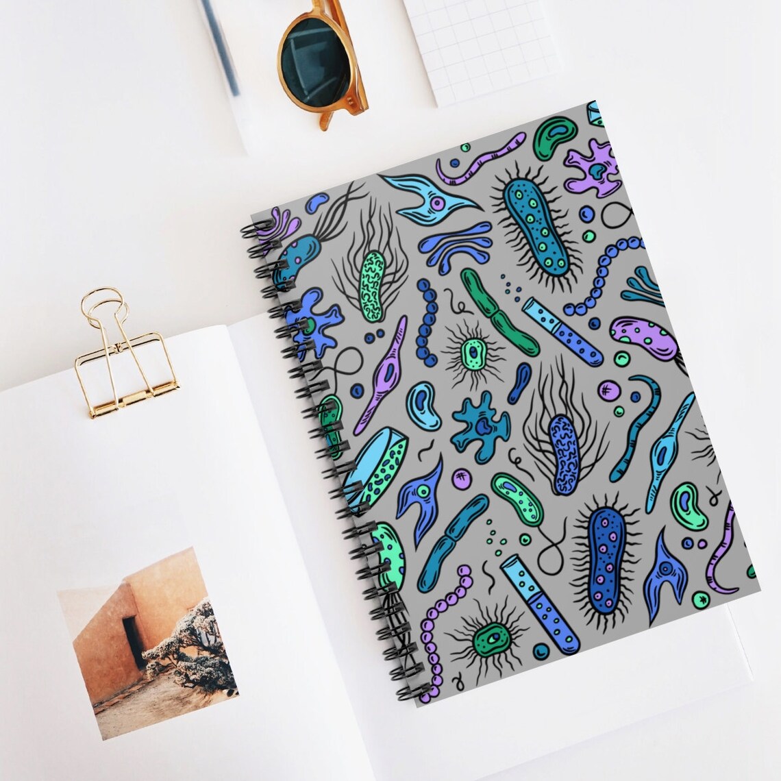 Microbiology Spiral Notebook Microbiology Gifts Graduation - Etsy