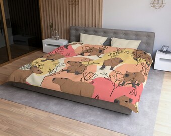 Capybara Duvet - Etsy