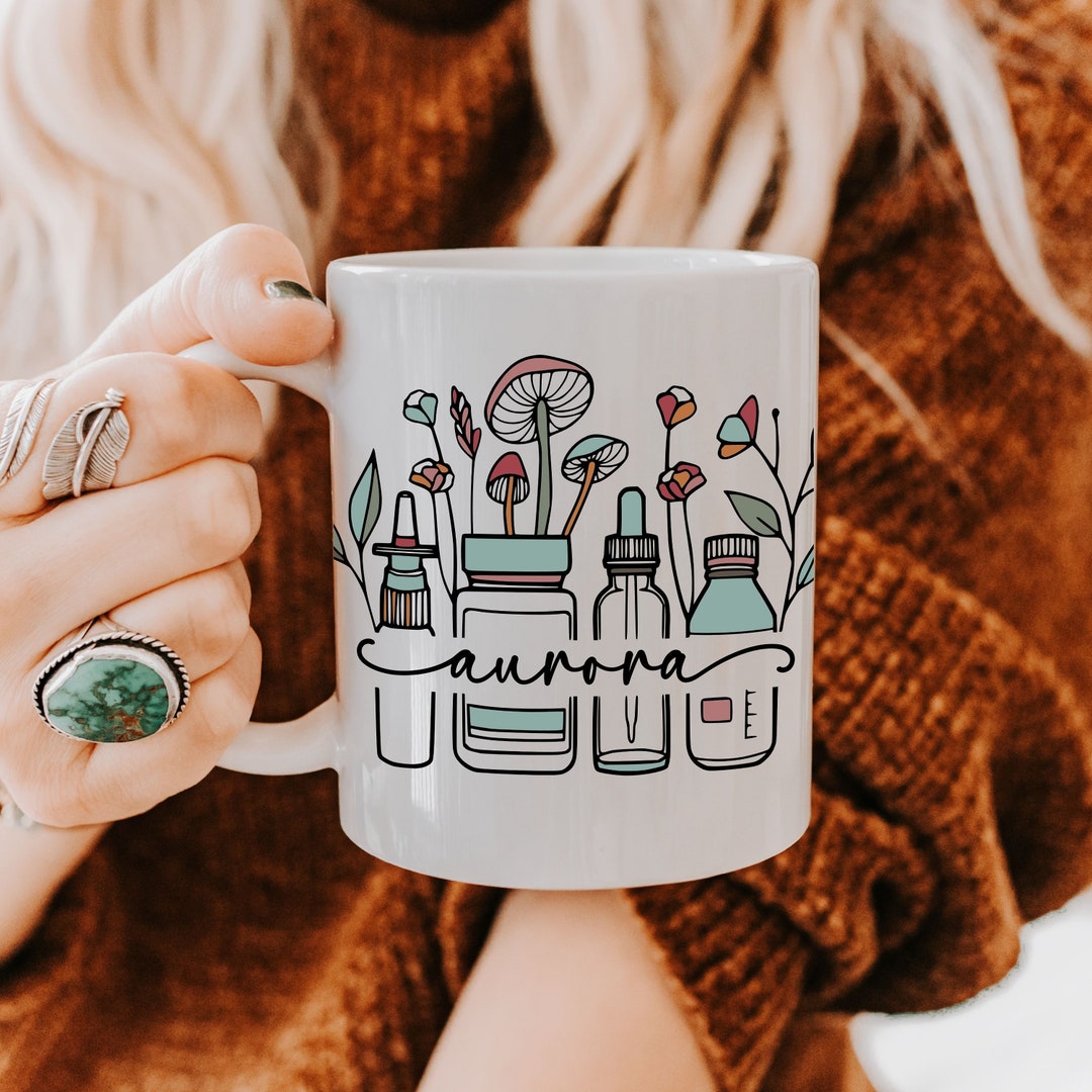 Pharmacy Mug, Personalized Pharmacy Tech Parmacology Nurse Gift, Custom ...
