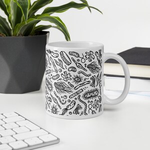 Microbiology Mug, Microbiology Gifts for Microbiologist, Biology ...