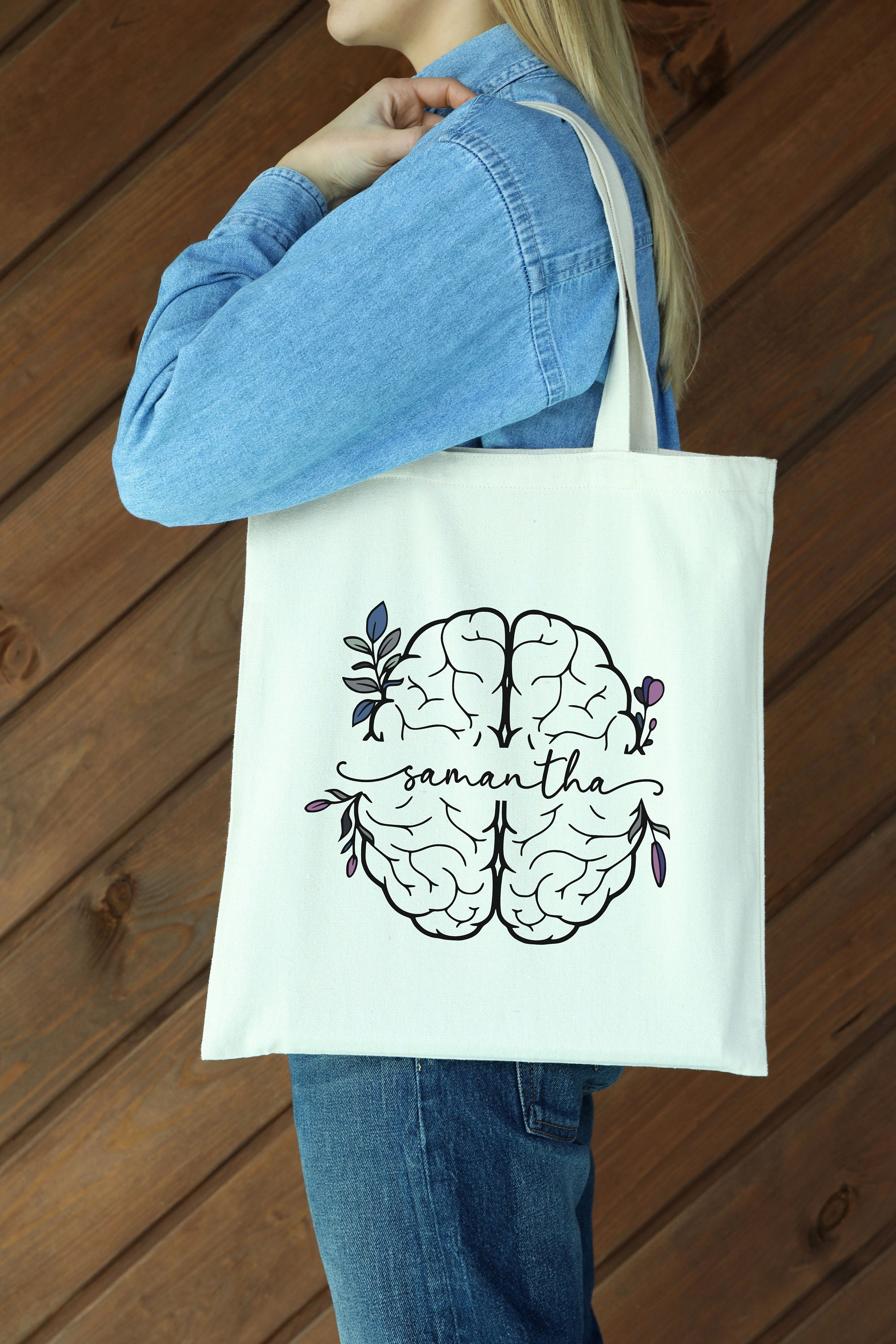 Personalized Neuroscience Tote Bag, Custom Neuro ICU Nurse Gifts, Neuro ...