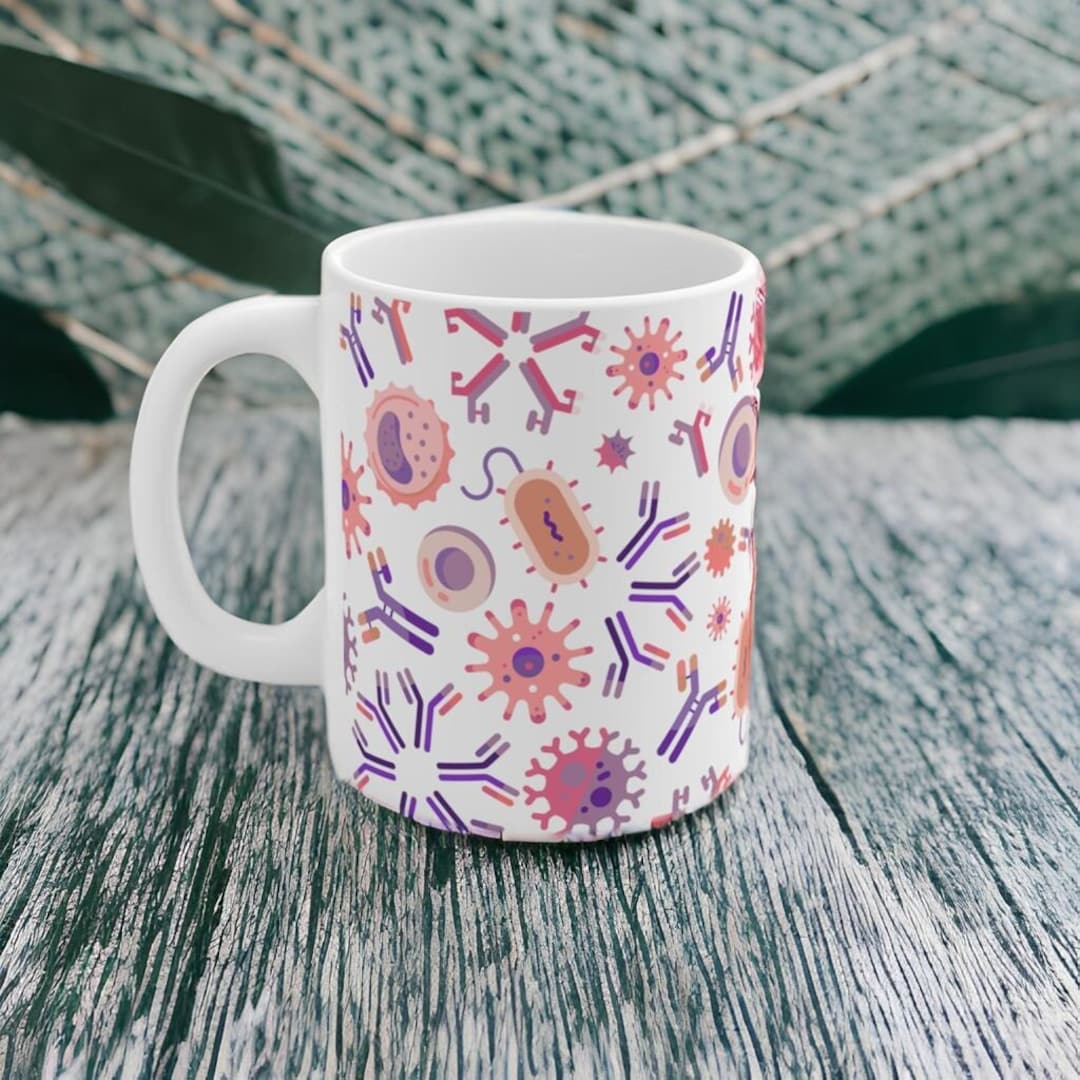 Immunology Mug, Medical Laboratory Science Teacher Gift, Phd Graduation ...