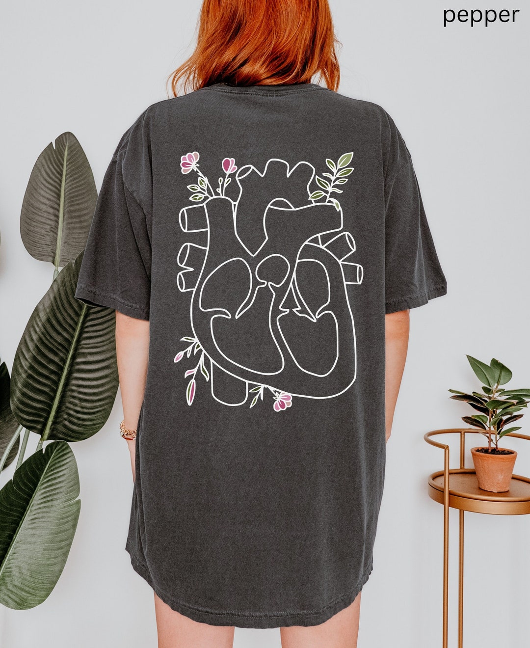 Anatomical Heart Shirt, Cardiology T-shirt ICU CVICU Nurse in the ...