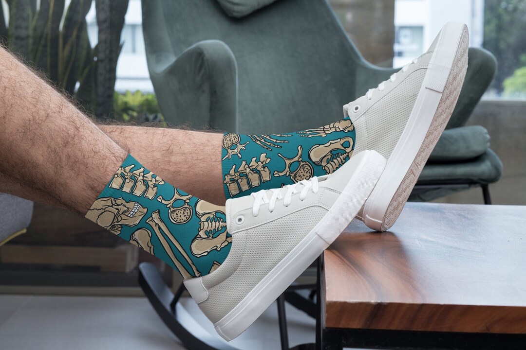 Anatomy Socks - Skull Bones Skeleton Orthopedic Socks for Future ...