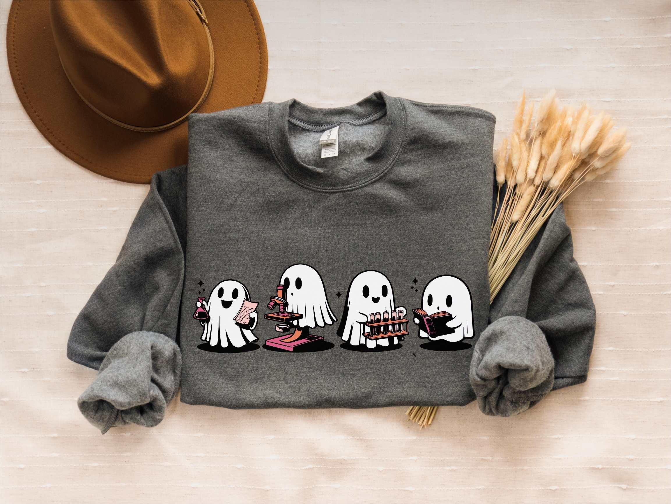 Halloween Science Sweatshirt, Ghost Chemistry Teacher Shirt, Gift for ...