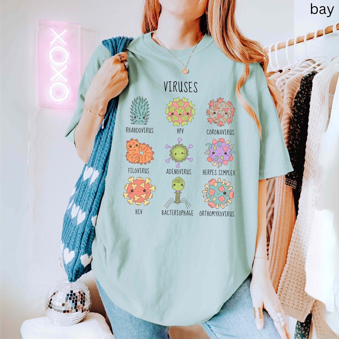 Microbiology T-shirt, Funny Doctor Shirt, Virology Biology Teacher ...