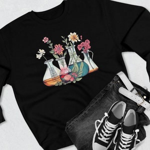 Chemistry Sweatshirt, Clinical / Medical Laboratory Scientist Floral ...