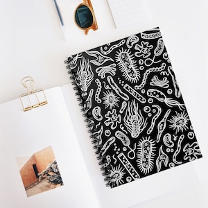 Microbiology Spiral Notebook, Microbiology Gifts, Graduation Gift, New ...