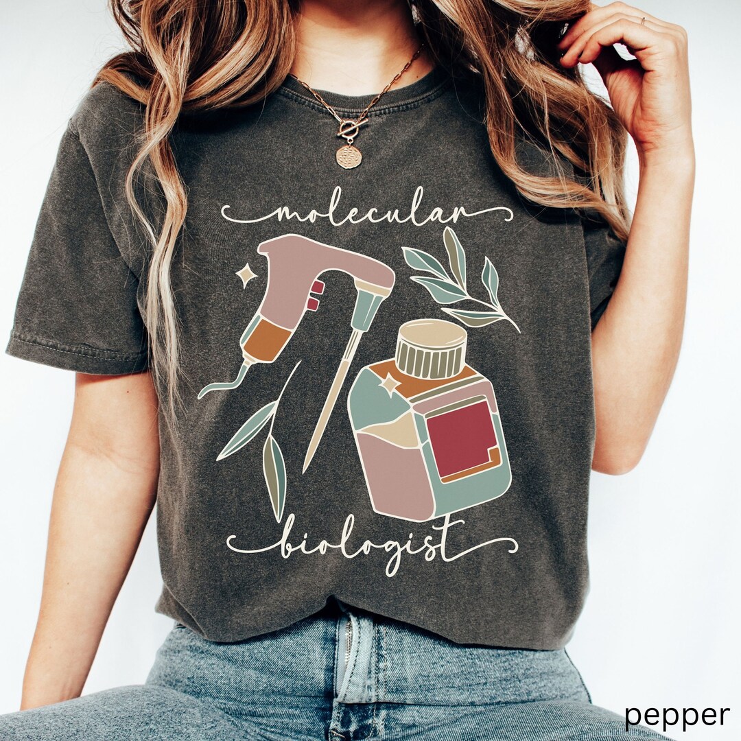 Molecular Biology Shirt, Molecular Biologist Lab Scientist Gift, Funny ...