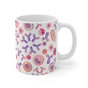Immunology Mug, Medical Laboratory Science Teacher Gift, Phd Graduation ...