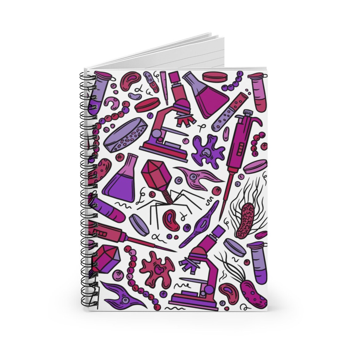 Microbiology Lab Notebook, Microbiology Gifts, Graduation Gift, New ...