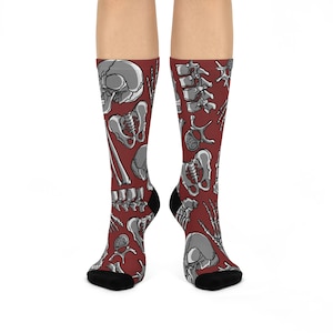 Anatomy Socks - Skull Bones Skeleton Orthopedic Socks for Future ...