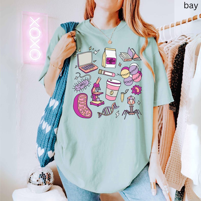 Microbiology Shirt, DNA Molecular Biology Microbiologist Phd Graduation ...