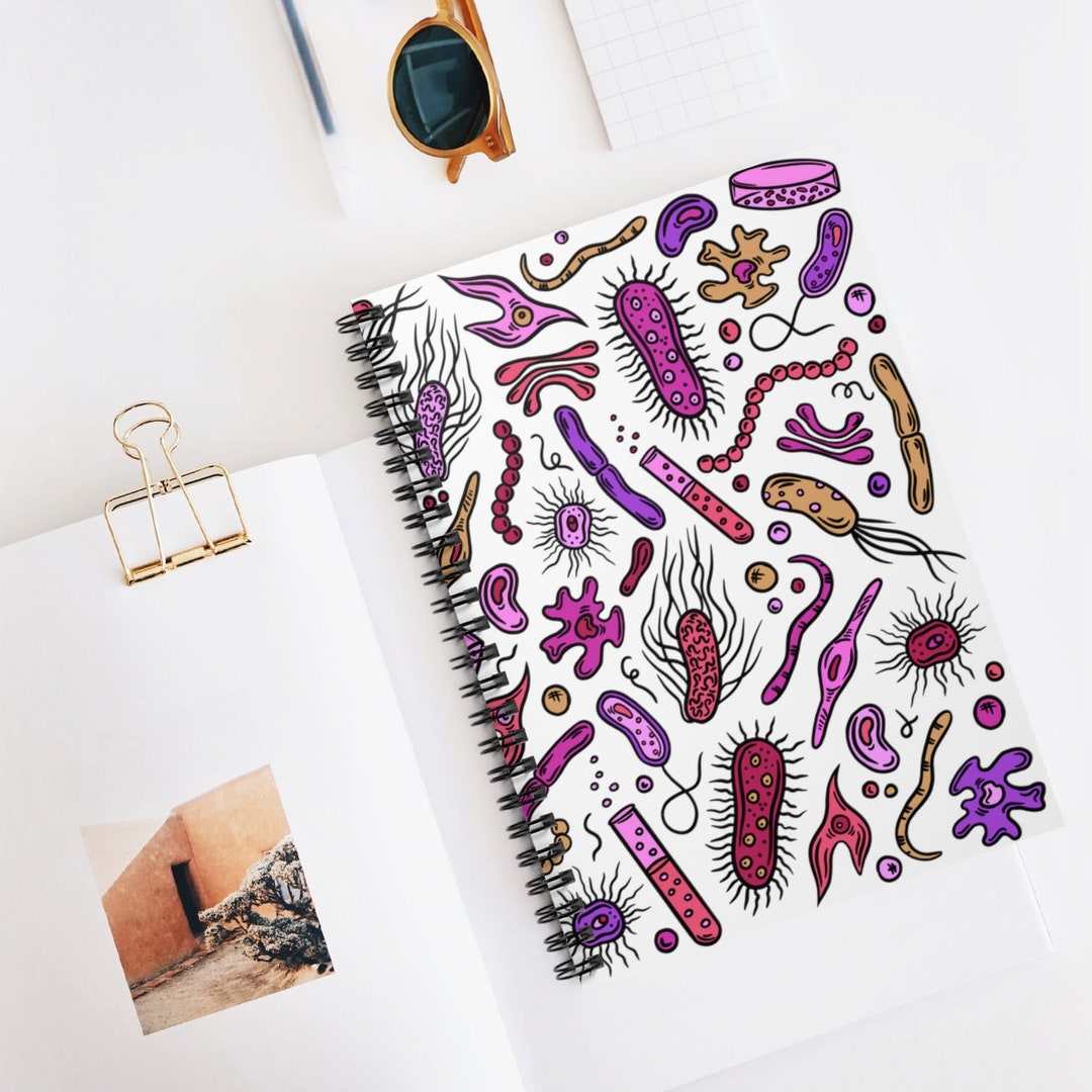 Microbiology Spiral Notebook, Microbiology Gifts, Graduation Gift, New ...