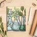 Floral Beakers Biology Chemistry Equipment Journal, Laboratory ...