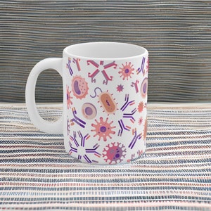Immunology Mug, Medical Laboratory Science Teacher Gift, Phd Graduation ...