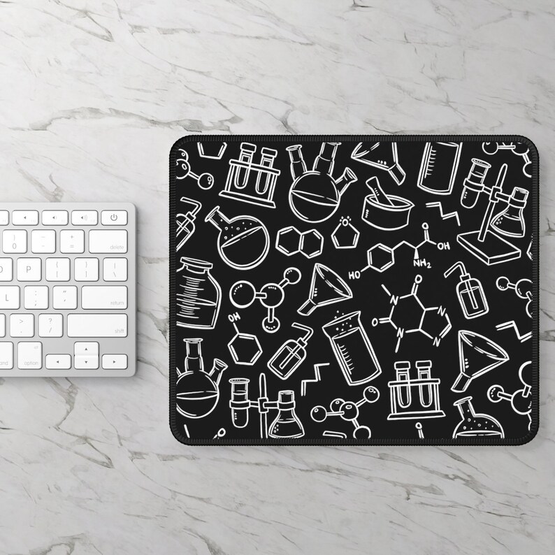 Simple Chemistry Gaming Mouse Pad Chemistry Mouse Pad - Etsy