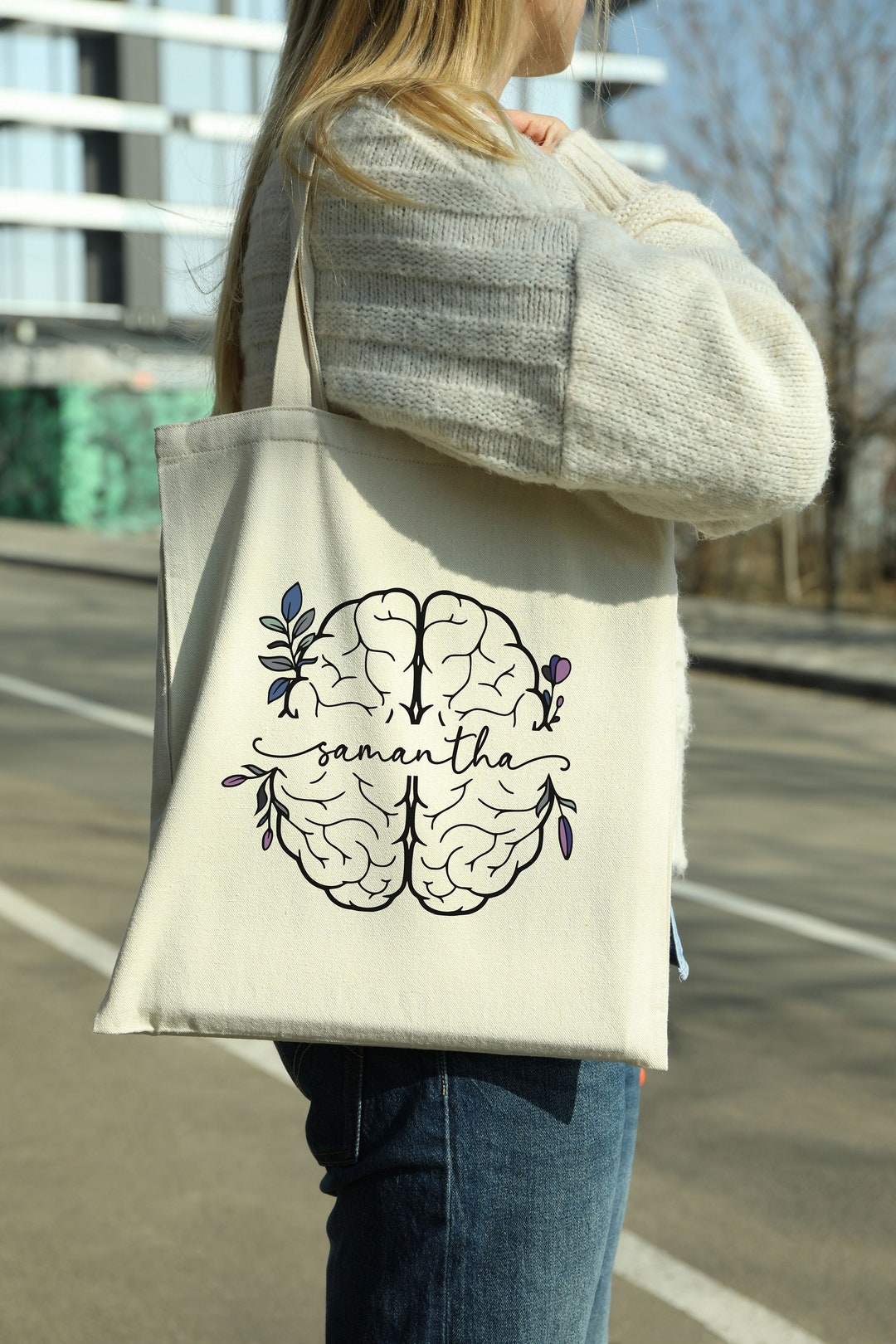 Personalized Neuroscience Tote Bag, Custom Neuro ICU Nurse Gifts, Neuro ...