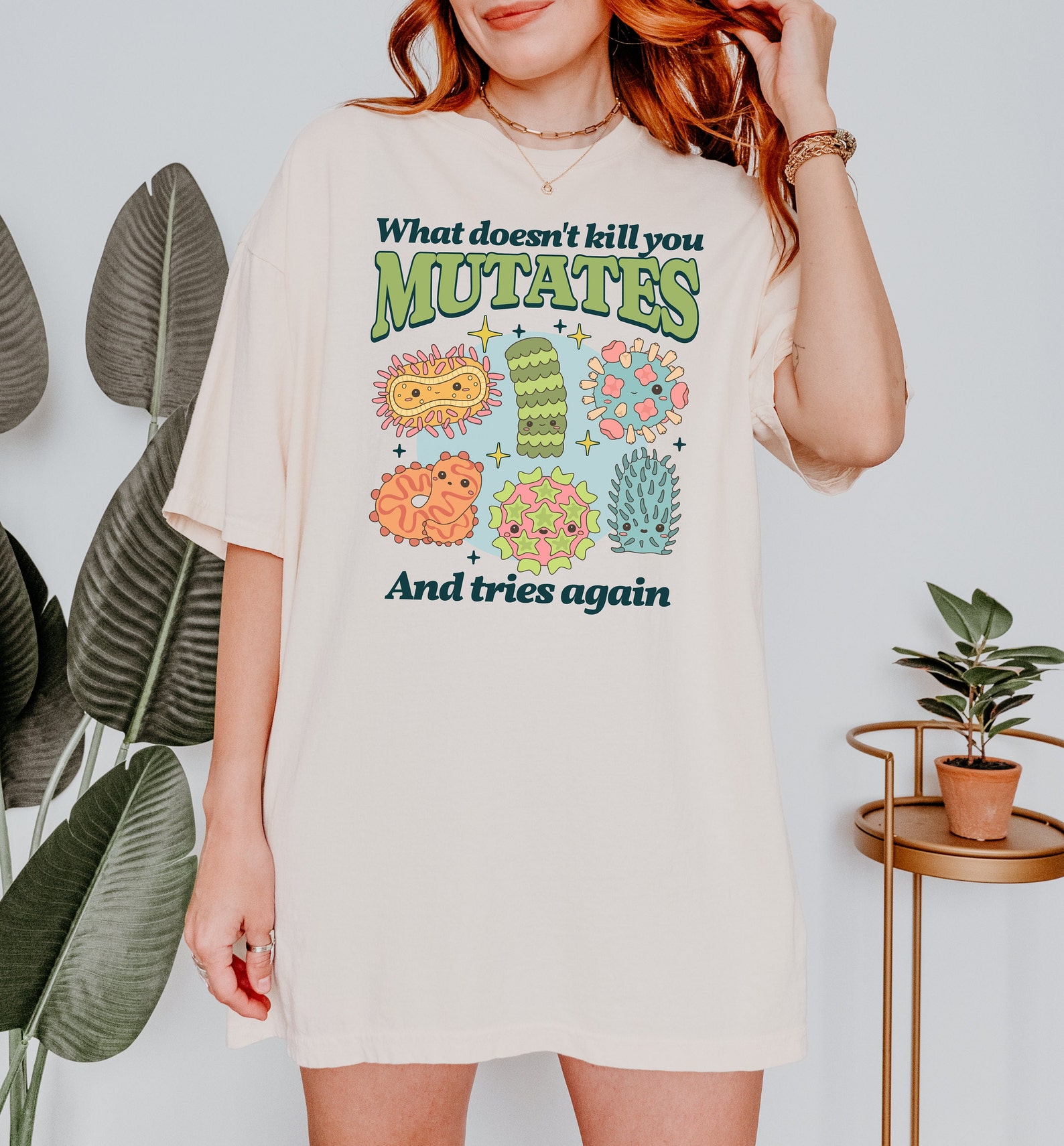 Funny Microbiology Shirt, Lab Science Virology Cell Biology Tshirt ...