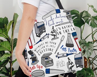 Chemistry Floral Beakers Mouse Pad, Laboratory Science Medical Lab ...