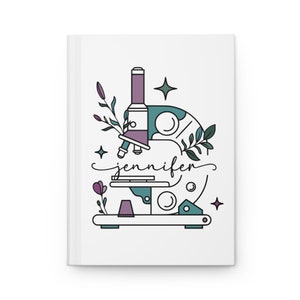 Personalized Microbiology Notebook, Laboratory Scientist Custom Journal ...