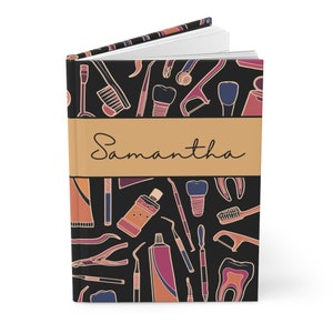 Personalized Dental Hygiene Notebook, Tooth Fairy Dentist Hygienist ...