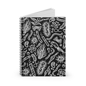 Microbiology Spiral Notebook, Microbiology Gifts, Graduation Gift, New ...