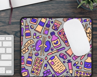 Cute Mouse Pad, Pharmacy Squad Mouse Pad, Desk Mouse Pad, Home Office ...