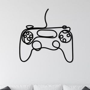 Gamer Metal Wall Art, Gaming Metal Wall Decor, Gamer Gifts, Video Games ...