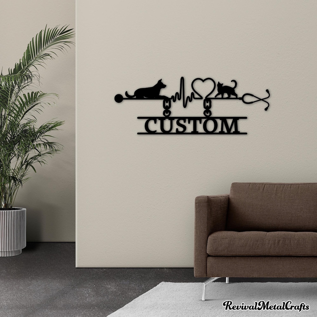 Vet Metal Wall Art, Vet Wall Decor, Veterinarian Gift, Graduation Gift ...