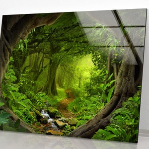 Glass Wall Art - Etsy