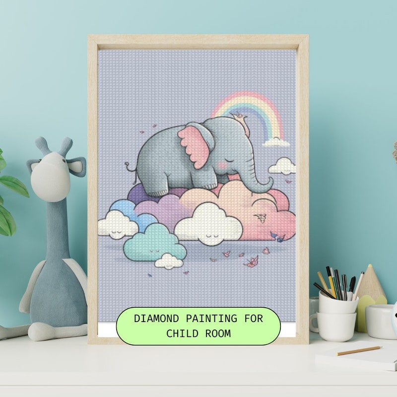 Elephant Colouring in Kits - Etsy