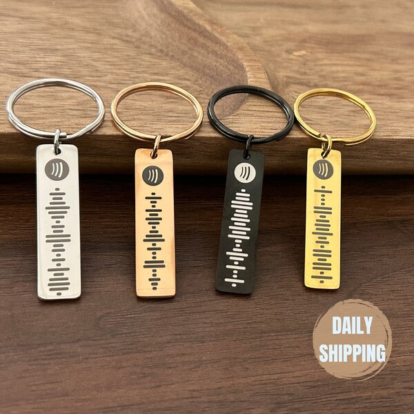 Spotify Keychain - Etsy