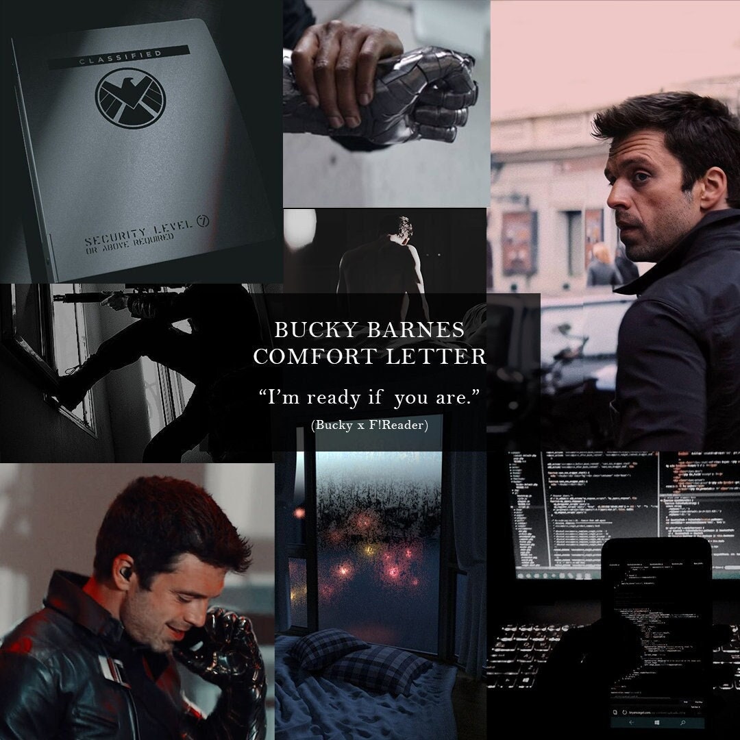 BUCKY BARNES Comfort Character Message "i'm Ready If You Are" - Etsy