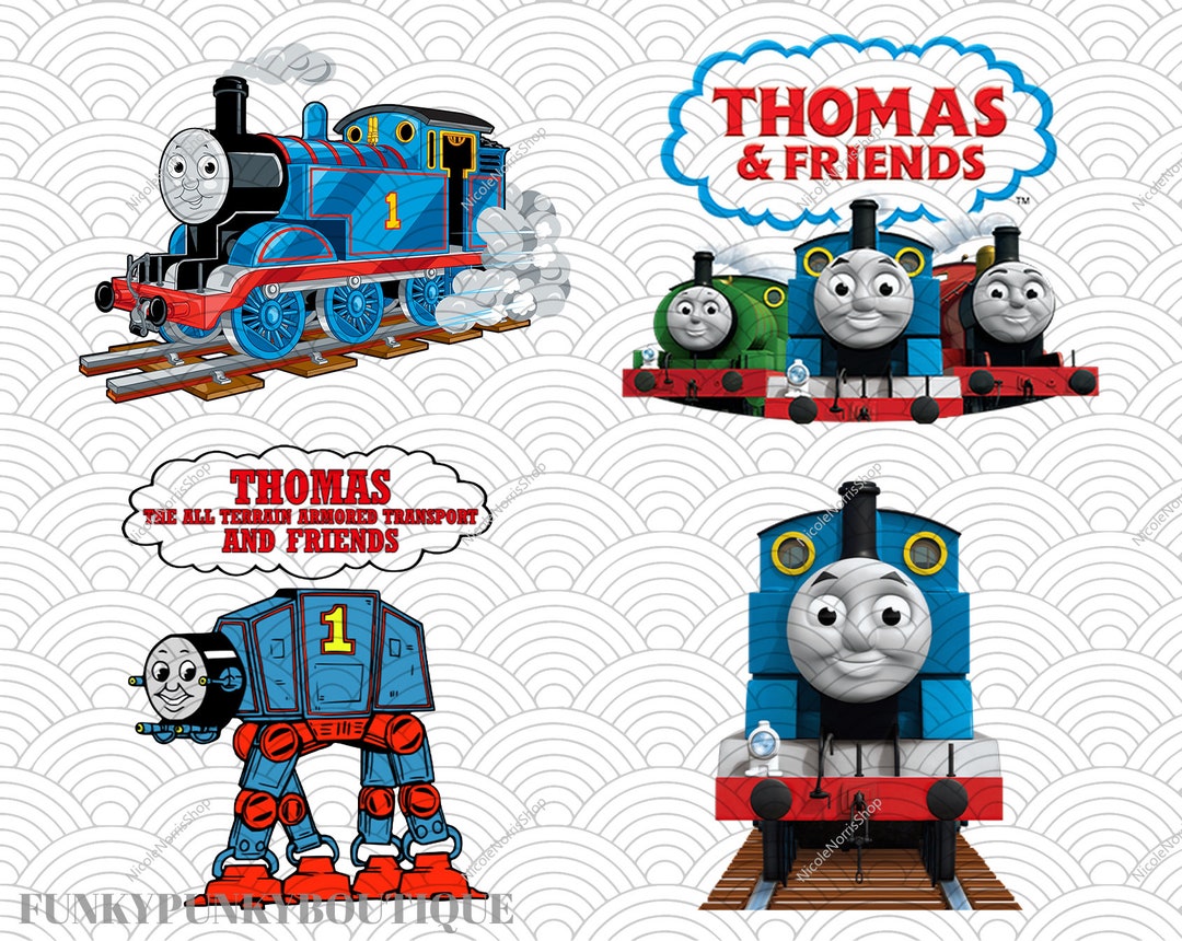Thomas the Train PNG Bundles, Thomas and Friend Png, Thomas the Train ...