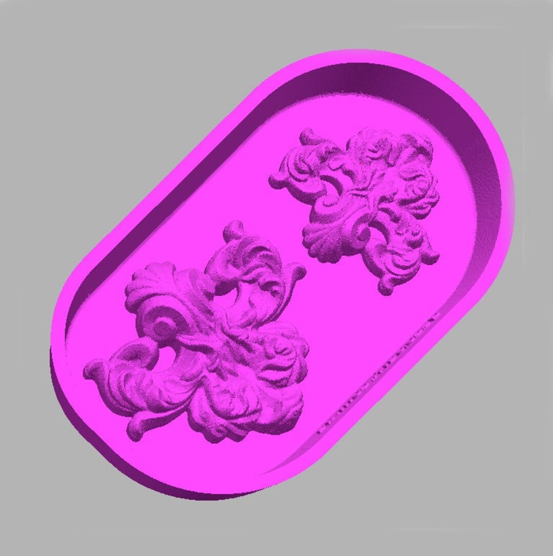 Decorative Element, Formwork for the Production of Molds (silicone ...