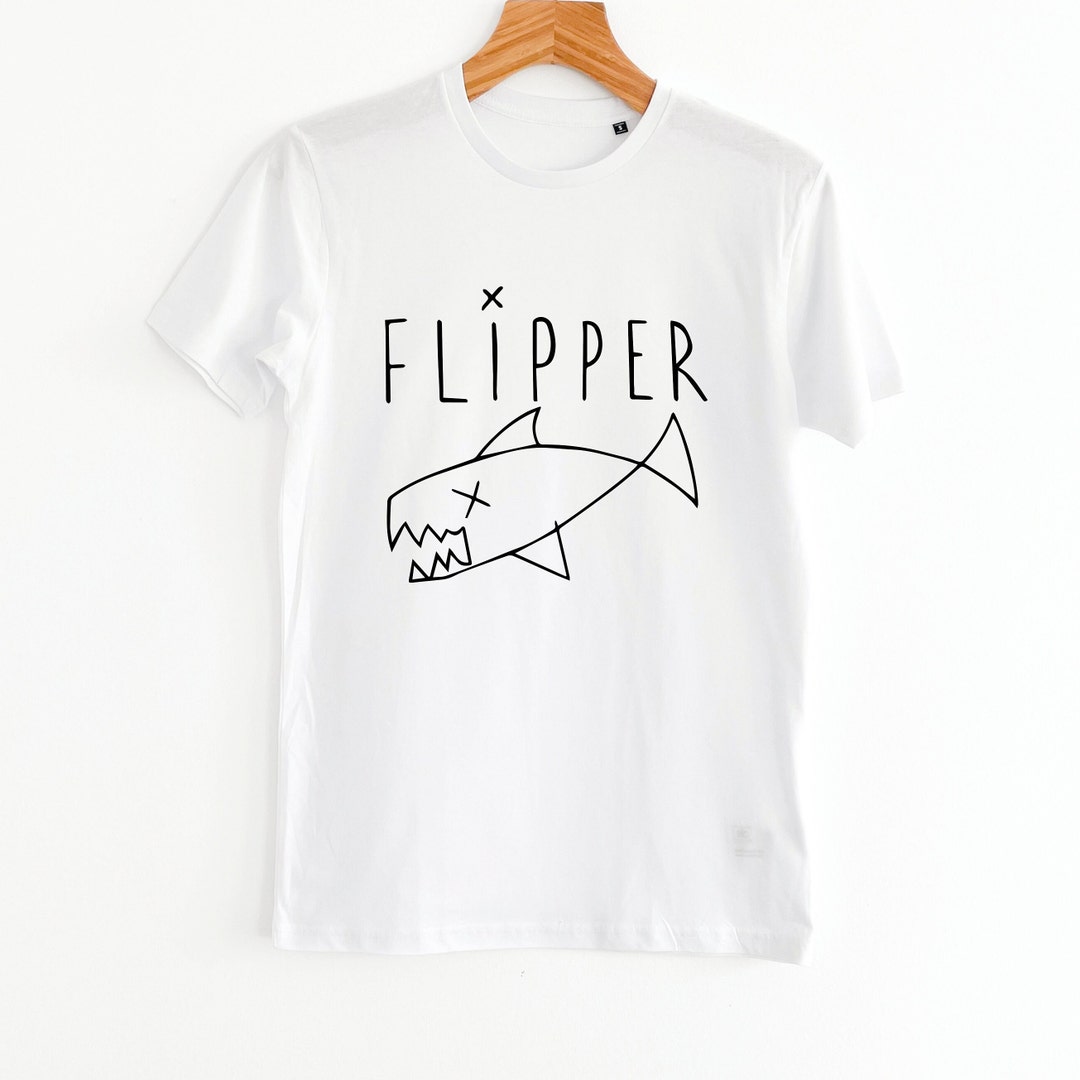 Iconic Flipper T-shirt Worn by Kurt Cobain, Nirvana, Grunge and 90s ...