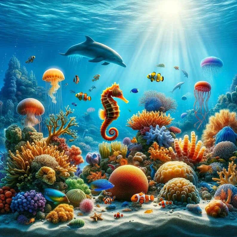 Fantastic Ocean Friends Dive Into Fun Facts and Explore A Children Fun ...