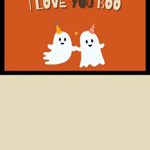 Printable Halloween Card | Halloween Card Printable | Digital Halloween ...