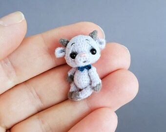 Dollhouse Miniature Goat - Etsy