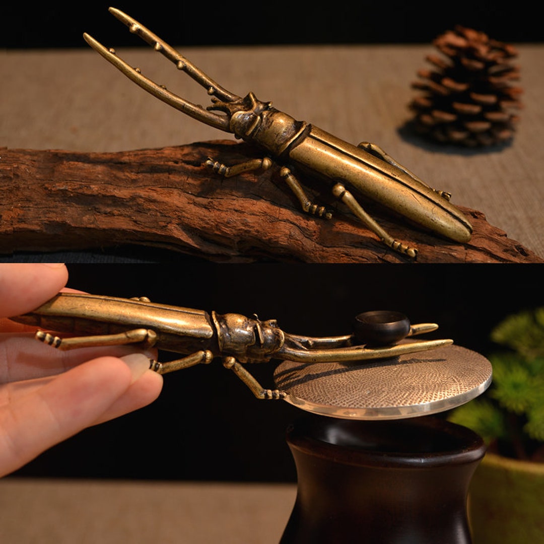 Handmade Brass Insects, Home Living Room Study Office Desktop Tea Pet ...