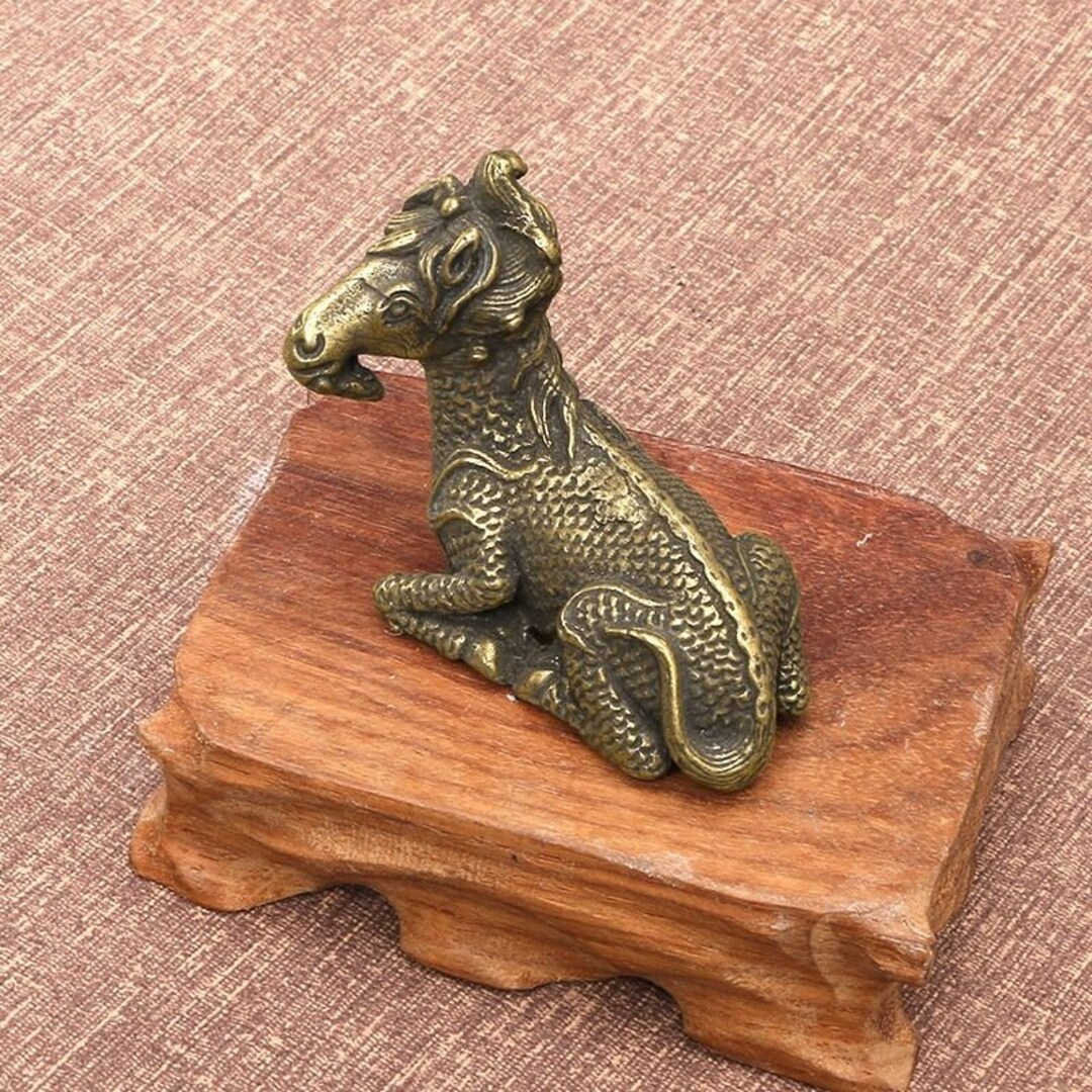 Handmade Solid Brass Animal, Office Home Desktop Tea Pet Decoration ...