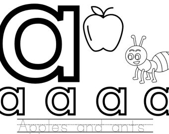 26 Alphabet Letter Sounds Worksheets Printable, Preschool Worksheets ...